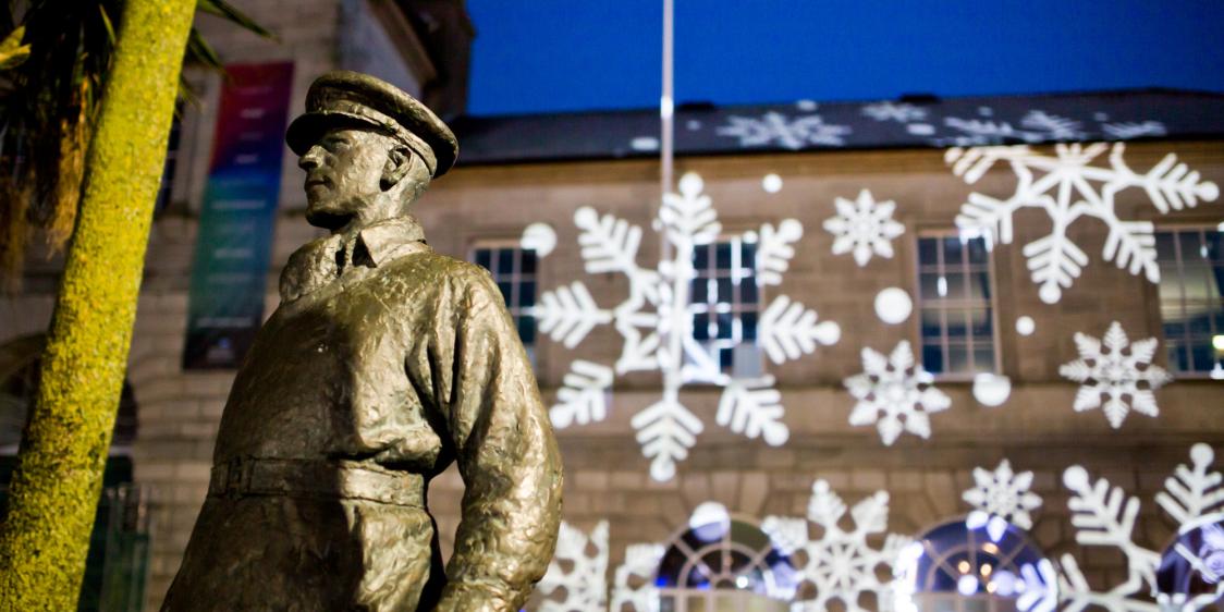 Blair Mayne Statue - Conway Square, Newtownards | AND Culture